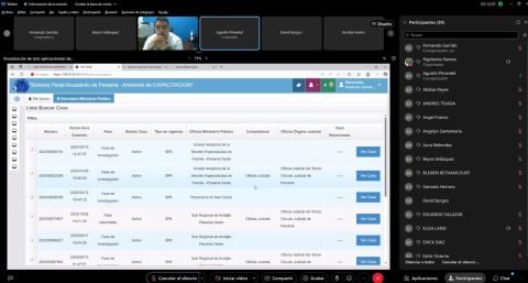 OISPA capacita a asistentes operativos sobre el uso de la plataforma ...