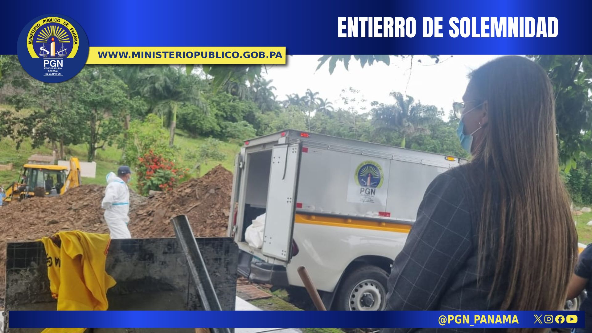 Fiscalía de Colón junto a sus brazos auxiliares realizan entierro de ...